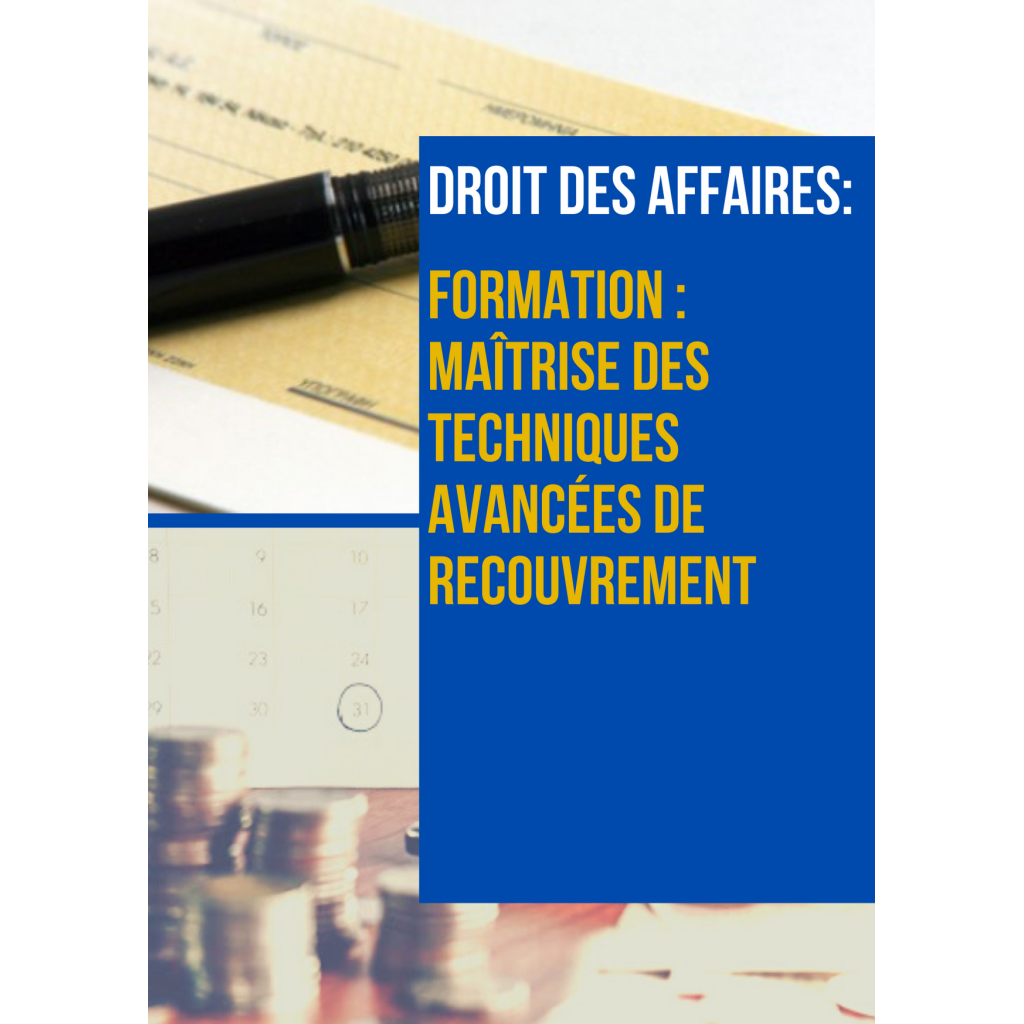 Formation : Maîtrise des techniques avancées de recouvrement ...