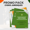 PACK CODES JURIDIQUES - Côte d'Ivoire (PDF) - PROFESSION JURISTE